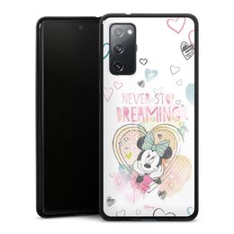DeinDesign Galaxy S20 FE Handy Silikon H&uuml;lle Case schwarz Handyh&uuml;lle Disney Minnie Mouse Official Licensed Product