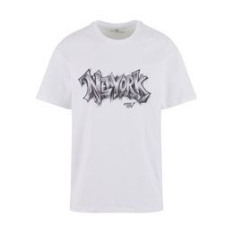 MT Upscale Shirt 'NY Graffiti' male White size XS