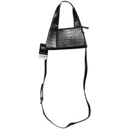 Gina Tricot Handtasche klein Damen Größe One Size Second Hand schwarz