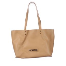 Love Moschino Handtasche gross Damen Größe One Size Second Hand beige
