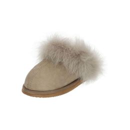 Shepherd Hausschuhe EVELINA in Stone | Gr.: 41