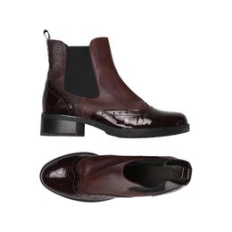 Caprice Stiefelette Damen Größe 40.5 Second Hand bordeaux