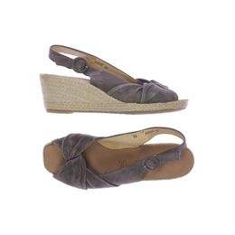 Paul Green Sandalen Damen Größe 38.5 Second Hand braun