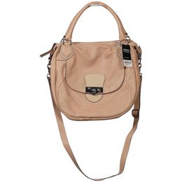 Abro Handtasche gross Leder Damen Größe One Size Second Hand beige