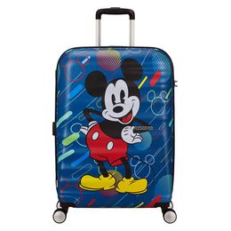 American Tourister Hardcase-Trolley in Bunt/ Blau - (B)47 x (H)67 x (T)26 cm - 44% | Kinder-rucksaecke-taschen