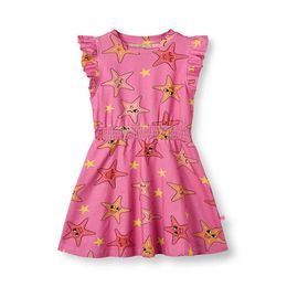 Smafolk Sm&aring;folk Kleid "Seesterne" in Pink - 61% | Gr&ouml;&szlig;e 122/128 | Kinderkleider