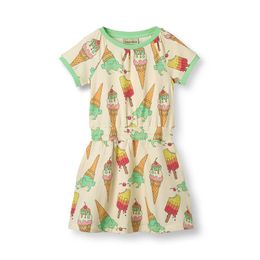 Smafolk Sm&aring;folk Kleid "Eis" in Creme/ Bunt - 58% | Gr&ouml;&szlig;e 98/104 | Kinderkleider