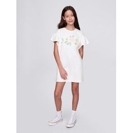 GAP Kleid in Wei&szlig; - 80% | Gr&ouml;&szlig;e 110 | Kinderkleider