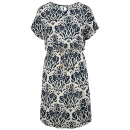 Eight2Nine Kleid in Wei&szlig;/ Dunkelblau - 52% | Gr&ouml;&szlig;e XL | Damen-kleider