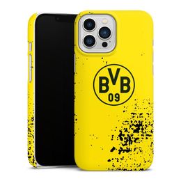 DeinDesign iPhone 13 Pro Max Handy Premium Case Smartphone Handyh&uuml;lle Schutzh&uuml;lle matt Borussia Dortmund Borusse Official Licensed Product Premium Case