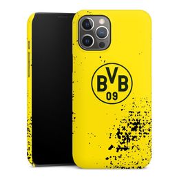 DeinDesign iPhone 12 Pro Max Handy Premium Case Smartphone Handyh&uuml;lle Schutzh&uuml;lle matt Borussia Dortmund Borusse Official Licensed Product Premium Case