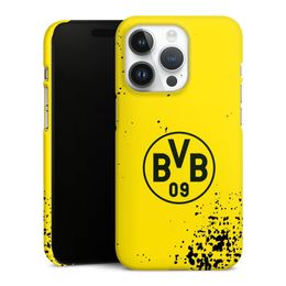 DeinDesign iPhone 14 Pro Handy Premium Case Smartphone Handyh&uuml;lle Schutzh&uuml;lle matt Borussia Dortmund Borusse Official Licensed Product Premium Case