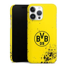 DeinDesign iPhone 14 Pro Max Handy Premium Case Smartphone Handyh&uuml;lle Schutzh&uuml;lle matt Borussia Dortmund Borusse Official Licensed Product Premium Case