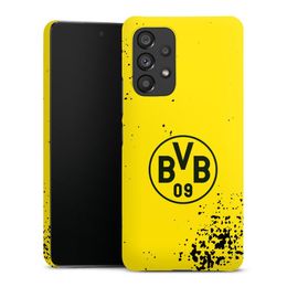 DeinDesign Galaxy A53 5G Handy Premium Case Smartphone Handyh&uuml;lle Schutzh&uuml;lle matt Borussia Dortmund Borusse Official Licensed Product Premium Case