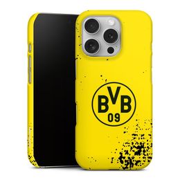 DeinDesign iPhone 16 Pro Handy Premium Case Smartphone Handyh&uuml;lle Schutzh&uuml;lle matt Borussia Dortmund Borusse Official Licensed Product Premium Case