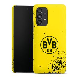 DeinDesign Galaxy A53 5G Handy Premium Case Smartphone Handyh&uuml;lle Schutzh&uuml;lle gl&auml;nzend Borussia Dortmund Borusse Official Licensed Product Premium Case