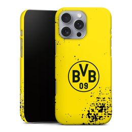DeinDesign iPhone 16 Pro Max Handy Premium Case Smartphone Handyh&uuml;lle Schutzh&uuml;lle gl&auml;nzend Borussia Dortmund Borusse Official Licensed Product Premium Case