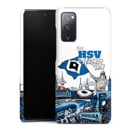 DeinDesign Galaxy S20 FE Handy Premium Case Smartphone Handyh&uuml;lle Schutzh&uuml;lle matt Ascent Official Licensed Product Hamburger Sv Premium Case