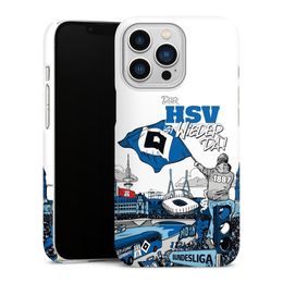 DeinDesign iPhone 13 Pro Handy Premium Case Smartphone Handyh&uuml;lle Schutzh&uuml;lle matt Ascent Hamburger Sv Official Licensed Product Premium Case
