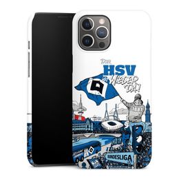 DeinDesign iPhone 12 Pro Max Handy Premium Case Smartphone Handyh&uuml;lle Schutzh&uuml;lle matt Ascent Hamburger Sv Official Licensed Product Premium Case