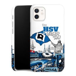 DeinDesign iPhone 12 mini Handy Premium Case Smartphone Handyh&uuml;lle Schutzh&uuml;lle gl&auml;nzend Ascent Hamburger Sv Official Licensed Product Premium Case