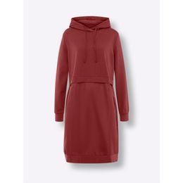 Heine Witt Damen Shirtkleid, dunkelrot, Gr&ouml;&szlig;e 34