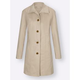 WITT Damen Jacke mit variablem Kragen, beige, Gr&ouml;&szlig;e 52