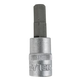 STIER Innensechskant-Bit-Steckschl&uuml;sseleinsatz 1/4", SW 3 mm (903578)
