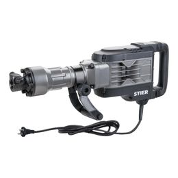 STIER Abbruchhammer SAH-2000, 1700 W, 50 J, 2000 Schläge/min, 30 mm Sechskant-Aufnahme (904395)