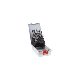 Bosch 2608577352 Professional PointTeQ HSS-Set Metallspiralbohrer DIN 338 25-teilig)