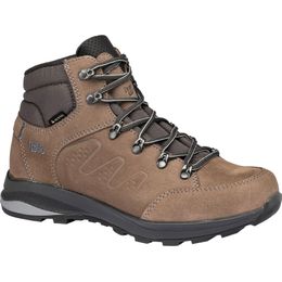Hanwag Torsby SF Extra GTX Damen Wanderschuhe cappucino light grey hellbraun 8 - Damenschuhe