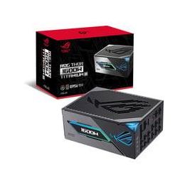 ASUS ROG THOR 1600W Titanium III, PC-Netzteil schwarz, 2x 12 Pin High Power GPU, 4x PCIe, Kabelmanagement, 1600 Watt