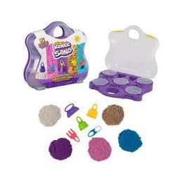 Spin Master Kinetic Sand - Farbspiel Koffer, Spielsand