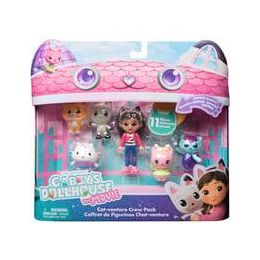 Spin Master Gabby's Dollhouse: Der Film - Cat-venture Crew Figuren-Set, Spielfigur