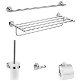 Hansgrohe Logis Universal Bad-Accessoire Set 5-teilig