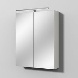 Sanipa Reflection Spiegelschrank MILLA 60 mit LED-Aufsatzleuchte