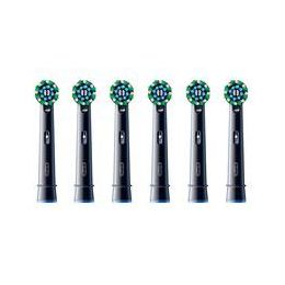 Braun Oral-B Pro Cross Action Aufsteckb&uuml;rsten 6er-Pack schwarz