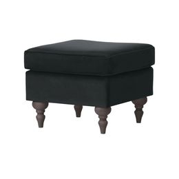 Hocker Cozy schwarz Maße (cm): B: 55 H: 44 T: 55.0 Sessel & Hocker > Hocker > Polsterhocker » Sofa DE