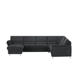 meinSofa Wohnlandschaft Donald schwarz Maße (cm): B: 335 H: 89 T: 262.0 Sofas > Sofas nach Material > Stoffsofas » Sofa DE