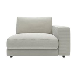 Jette Home Element Einsitzer Armlehne rechts in Cord Modulsofa Sila grau Maße (cm): B: 125 H: 85 T: 127.0 Sofas > Sofas nach Art > » Sofa DE