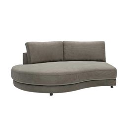 Jette Home Element Abschluss rund links in Feincord Modulsofa Sila grau Maße (cm): B: 205 H: 85 T: 166.0 Sofas > Sofas nach Art > » Sofa DE