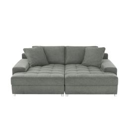 bobb Doppelrecamiere Arissa de Luxe grau Maße (cm): B: 224 H: 84 T: 181.0 Sofas > Sofas nach Material > Stoffsofas » Sofa DE