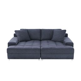 bobb Doppelrecamiere Arissa de Luxe blau Ma&szlig;e (cm): B: 224 H: 84 T: 181.0 Sofas > Sofas nach Material > Stoffsofas &raquo; Sofa DE