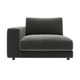 Jette Home Element Einsitzer Armlehne links in Feincord Modulsofa Sila grau Maße (cm): B: 125 H: 85 T: 127.0 Sofas > Sofas nach Art > » Sofa DE