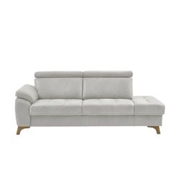 meinSofa Recami&eacute;re Chloris grau Ma&szlig;e (cm): B: 221 H: 107 T: 102.0 Sofas > Sofas nach Art > R&eacute;camieren &raquo; Sofa DE
