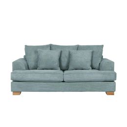 Soho Sofa Franka grün Maße (cm): B: 199 H: 87 T: 103.0 Sofas > Sofas nach Material > Stoffsofas » Sofa DE