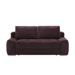 bobb Einzelsofa Eleny de Luxe rot Maße (cm): B: 210 H: 96 T: 108.0 Sofas > Sofas nach Material > Stoffsofas » Sofa DE