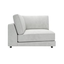 Jette Home Element Ecke in Feincord Modulsofa Sila grau Maße (cm): B: 120 H: 85 T: 127.0 Sofas > Sofas nach Art > Modulsofas » Sofa DE