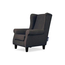 KONSIMO Ohrensessel Miles blau Ma&szlig;e (cm): B: 82 H: 105 Sessel & Hocker > Sessel nach Material > Stoff Sessel &raquo; Sofa DE