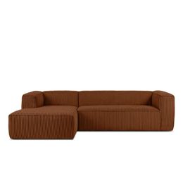 KONSIMO Ecksofa Ferox orange Ma&szlig;e (cm): B: 305 H: 73 Sofas > Sofas nach Material > Stoffsofas &raquo; Sofa DE